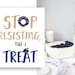 Police Retirement Party Sign: Stop Resisting, Take a Treat (digital ...