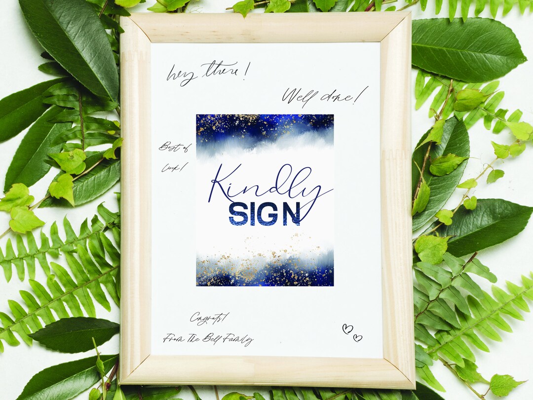 Kindly Sign | Police Theme Guest Signature Page | Police Officer ...