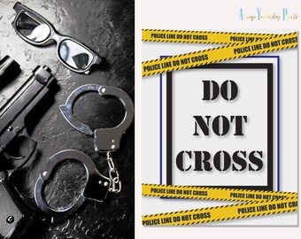 Crime Scene Party | Etsy