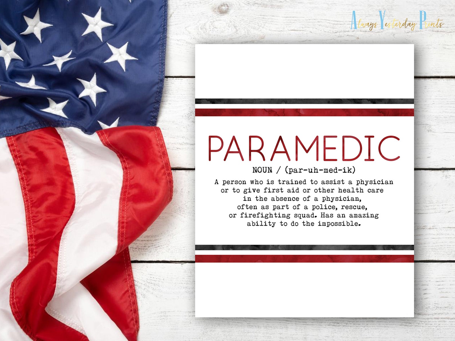 Paramedic Gift EMS Party Supplies Emergency First - Etsy UK
