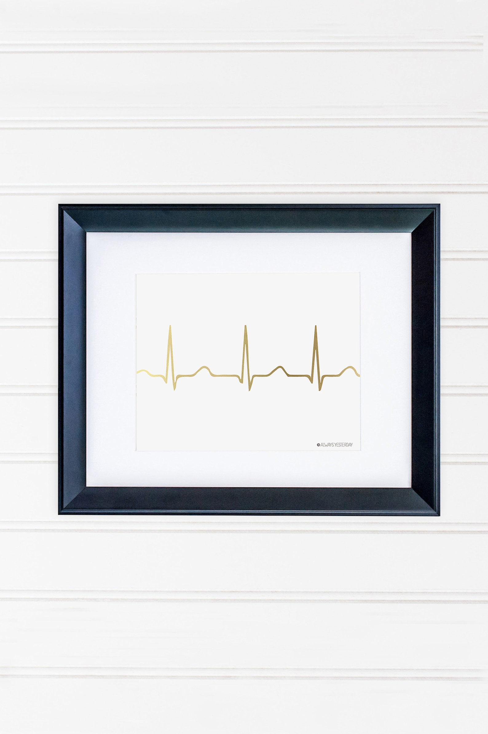 Nurse Gift EKG Rhythm Printable Nursing School Print Emergency Medical ...