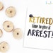 FBI Retired Time to Give It Arrest Printable FBI Party Theme Police ...