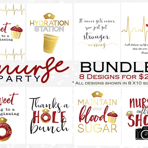 Rn Graduation Party Decor - Etsy