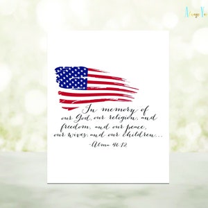 Alma Book of Mormon Quote Printable Wall Art | Inspirational Print ...