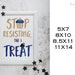Stop Resisting Take A Treat Police Wedding Cop Dessert Poster Cupcake ...