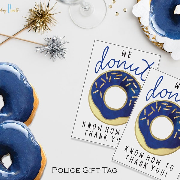 Police Retirement Goodie Bag - Etsy