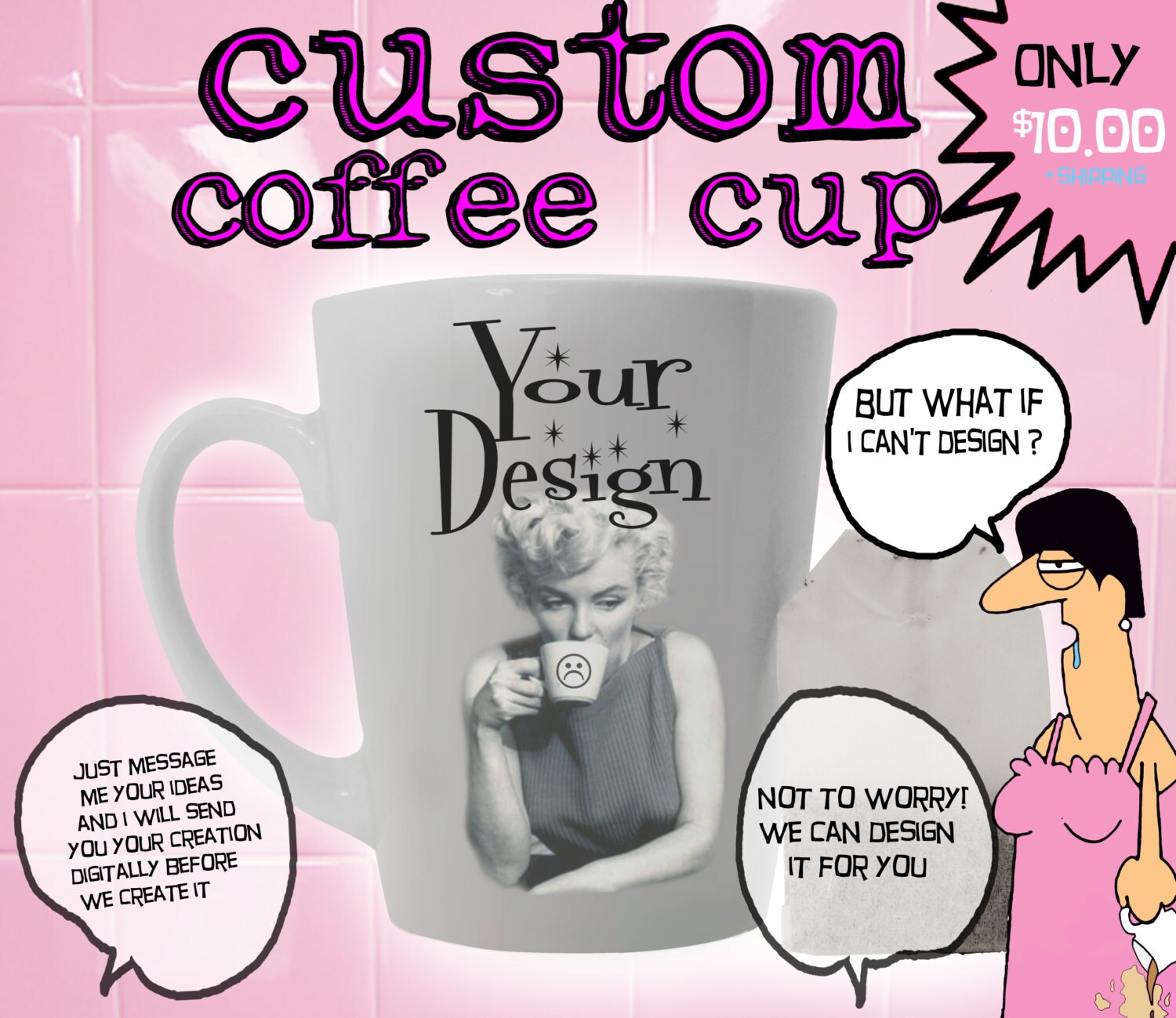 Custom Mugs Etsy