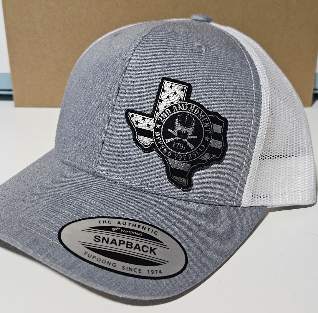 Texas 2nd Amendment Leatherette Patch Hatfree Shipping - Etsy