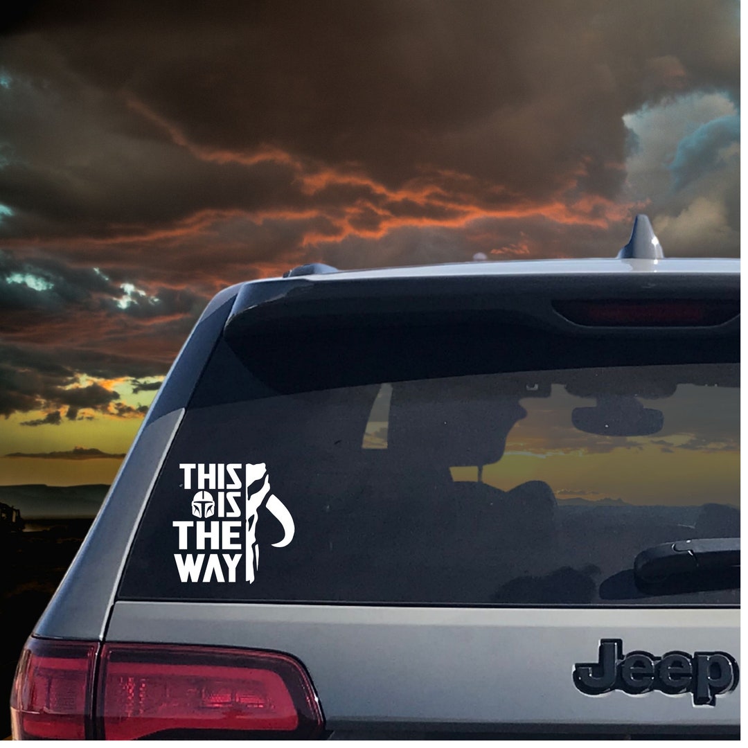 This is the Way Decal Free Shipping - Etsy
