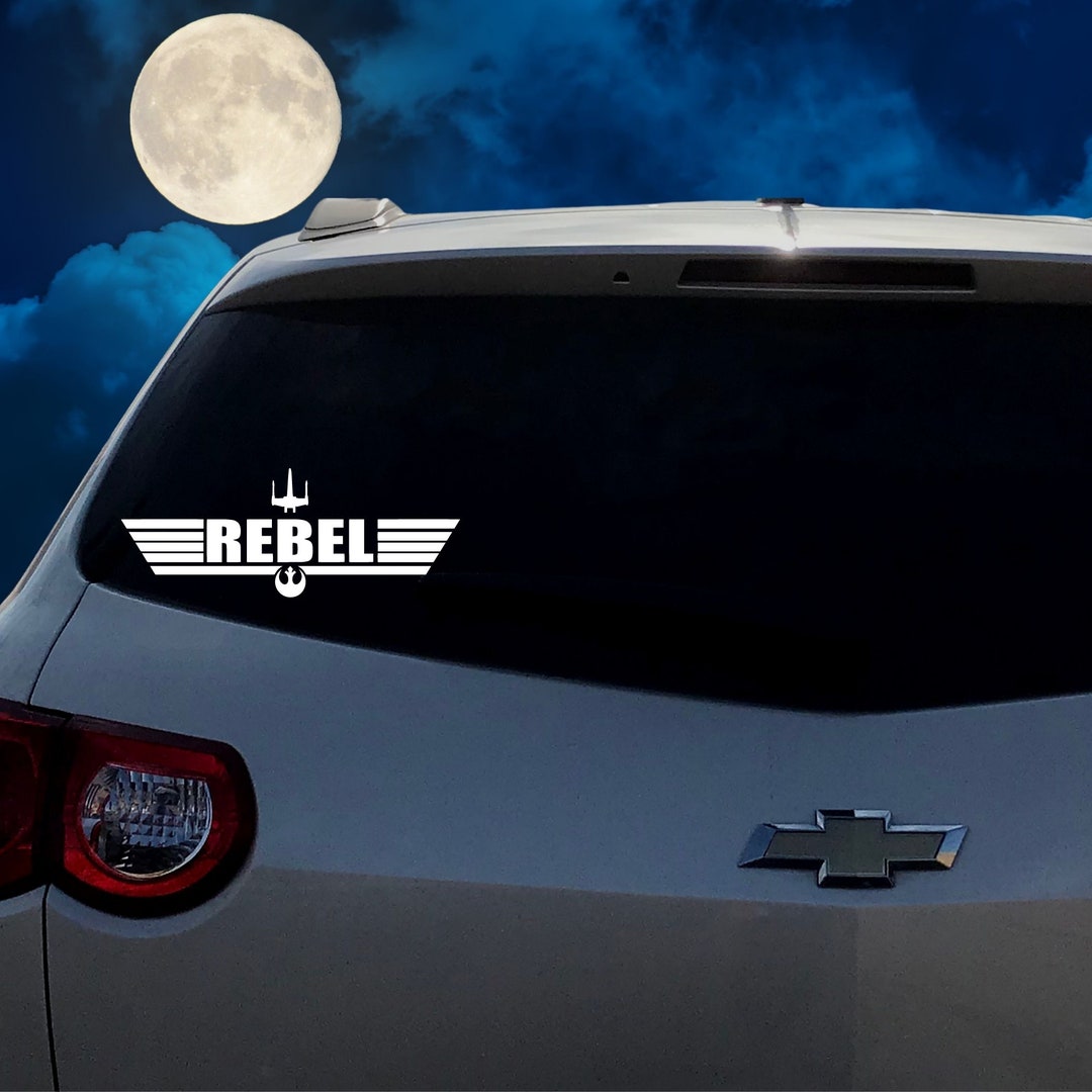 Star Wars Rebel Decal Free Shipping - Etsy