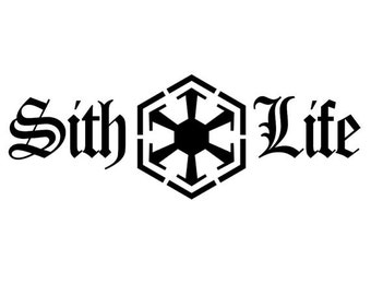 Sith Decal - Etsy