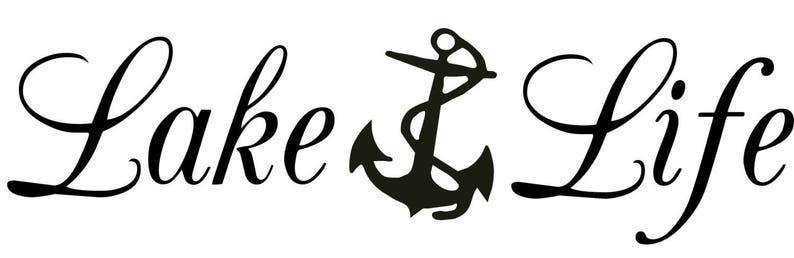 Lake Life Decal Anchor!! Free Shipping - Etsy