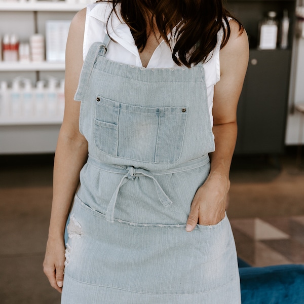 Denim Apron - Etsy