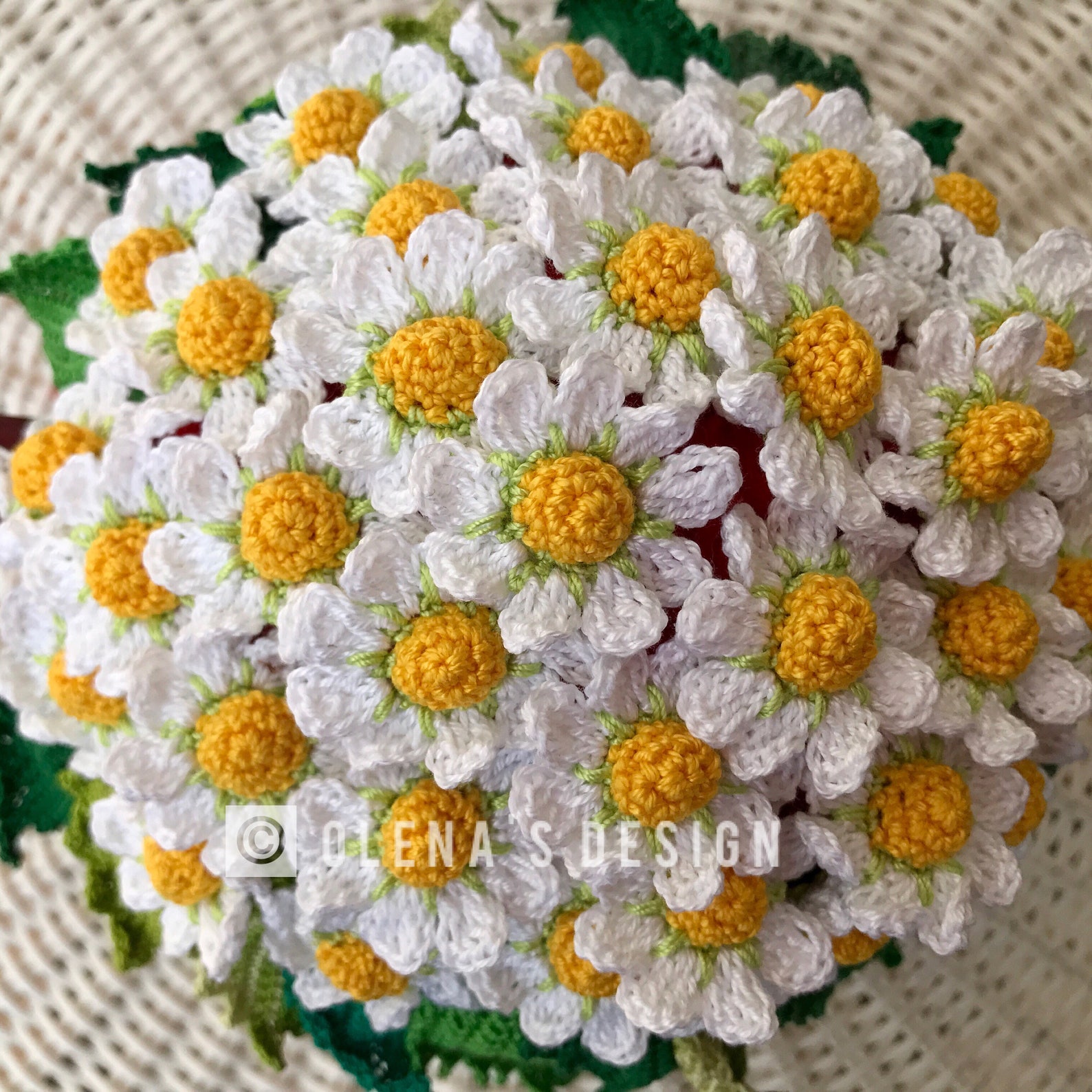 Crochet Tea Cozy Red Tea Cover Daisy Tea Cosy Tea Warmer White - Etsy