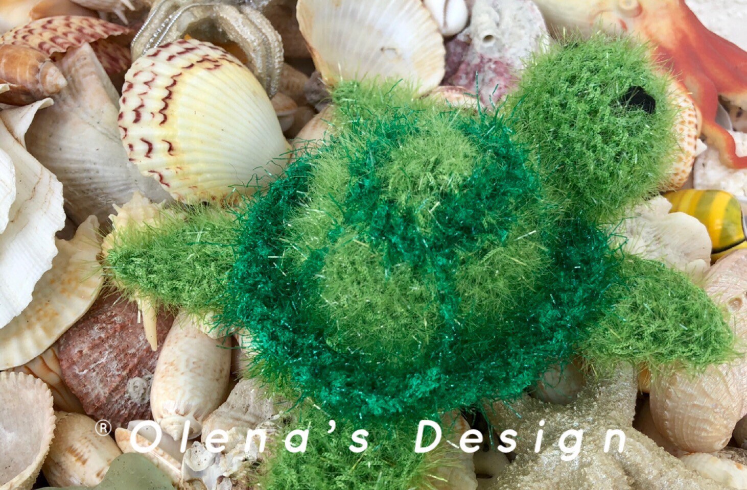 Scrubby Sparkle Sea Green Turtle Dishcloth Sponge Crochet - Etsy