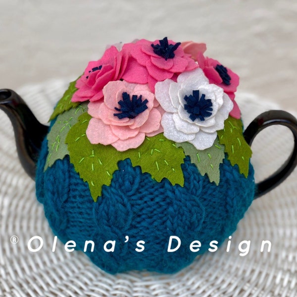 Felted Wool Tea Cozy - Etsy