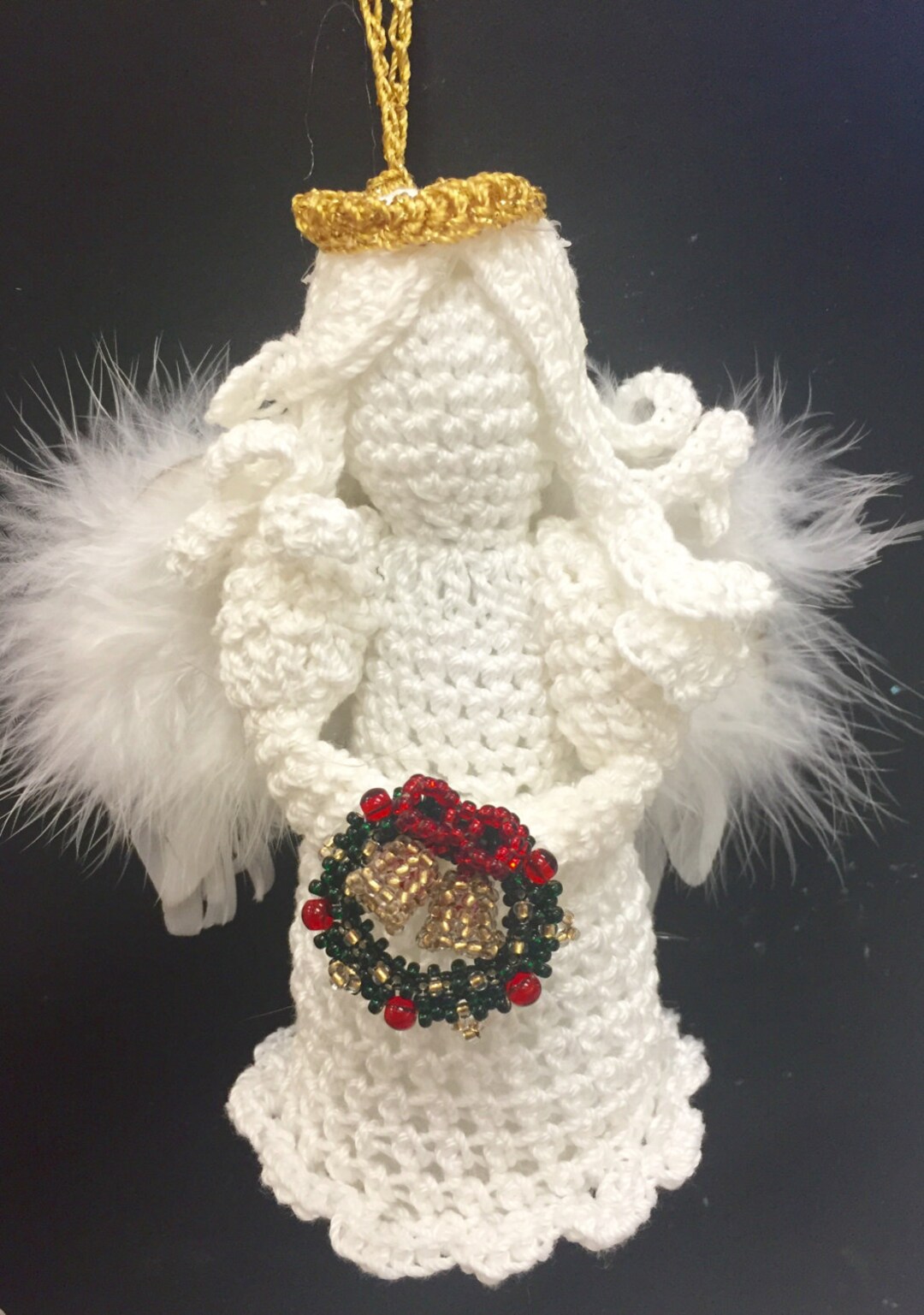 Crochet Amigurumi Angel Crochet Miniature Angel Plushes Christmas Angel ...