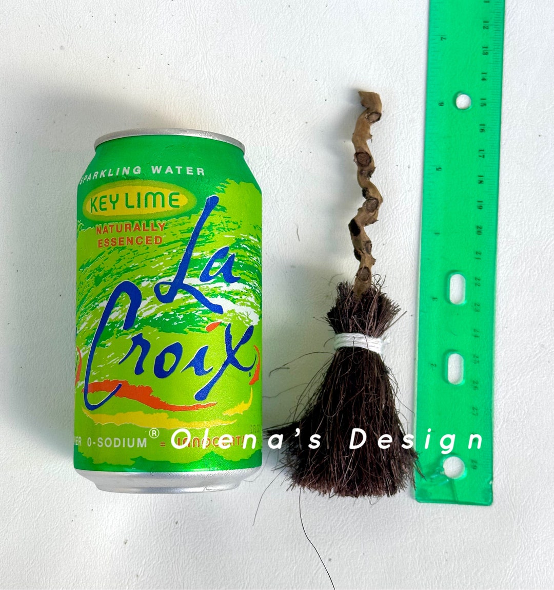 Set of 5 Miniature Handmade Round Excelsior Brooms 6-6.5" Witch ...