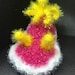 Scrubby Sparkle Crochet Pink Dorid Nudibranch Dishcloth Sponge ...
