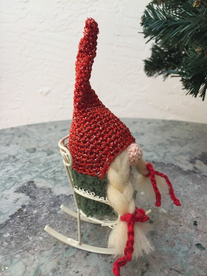 Scandinavian Tomten Tonttu Nisse Christmas Gnome Crochet - Etsy