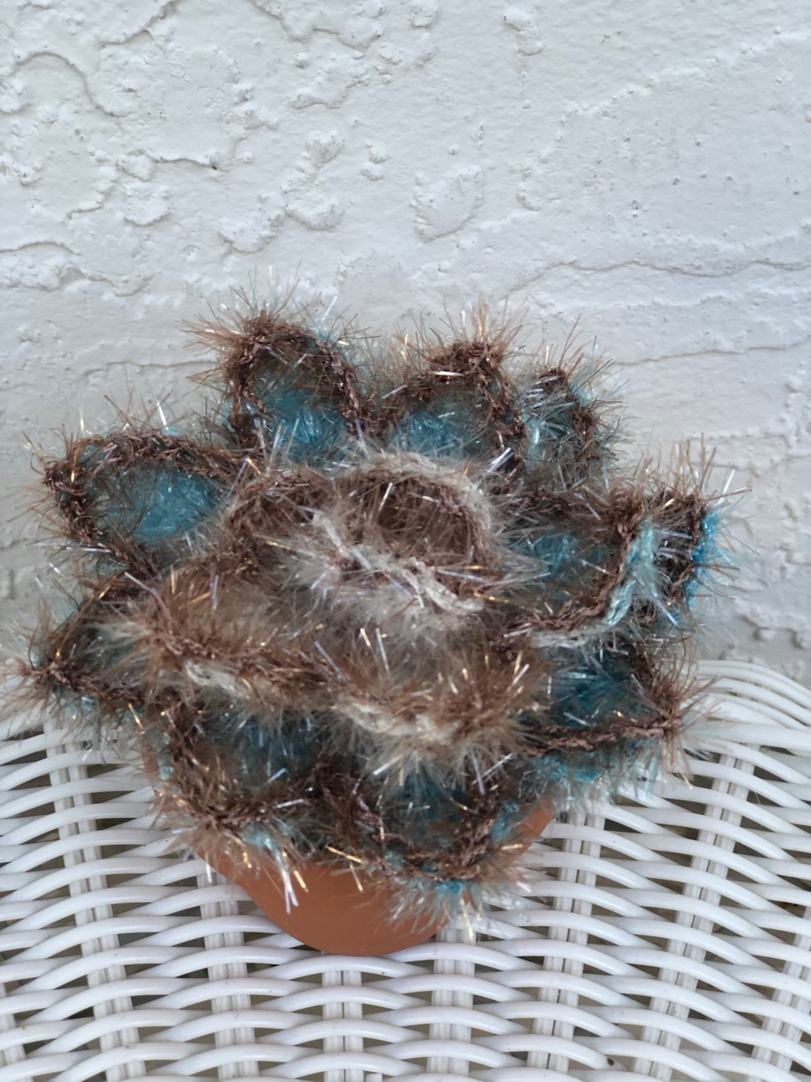 Scrubby Sparkle Cactus Cacti Dishcloth Sponge Autumn Fall Decor ...