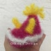 Scrubby Sparkle Crochet Pink Dorid Nudibranch Dishcloth Sponge ...