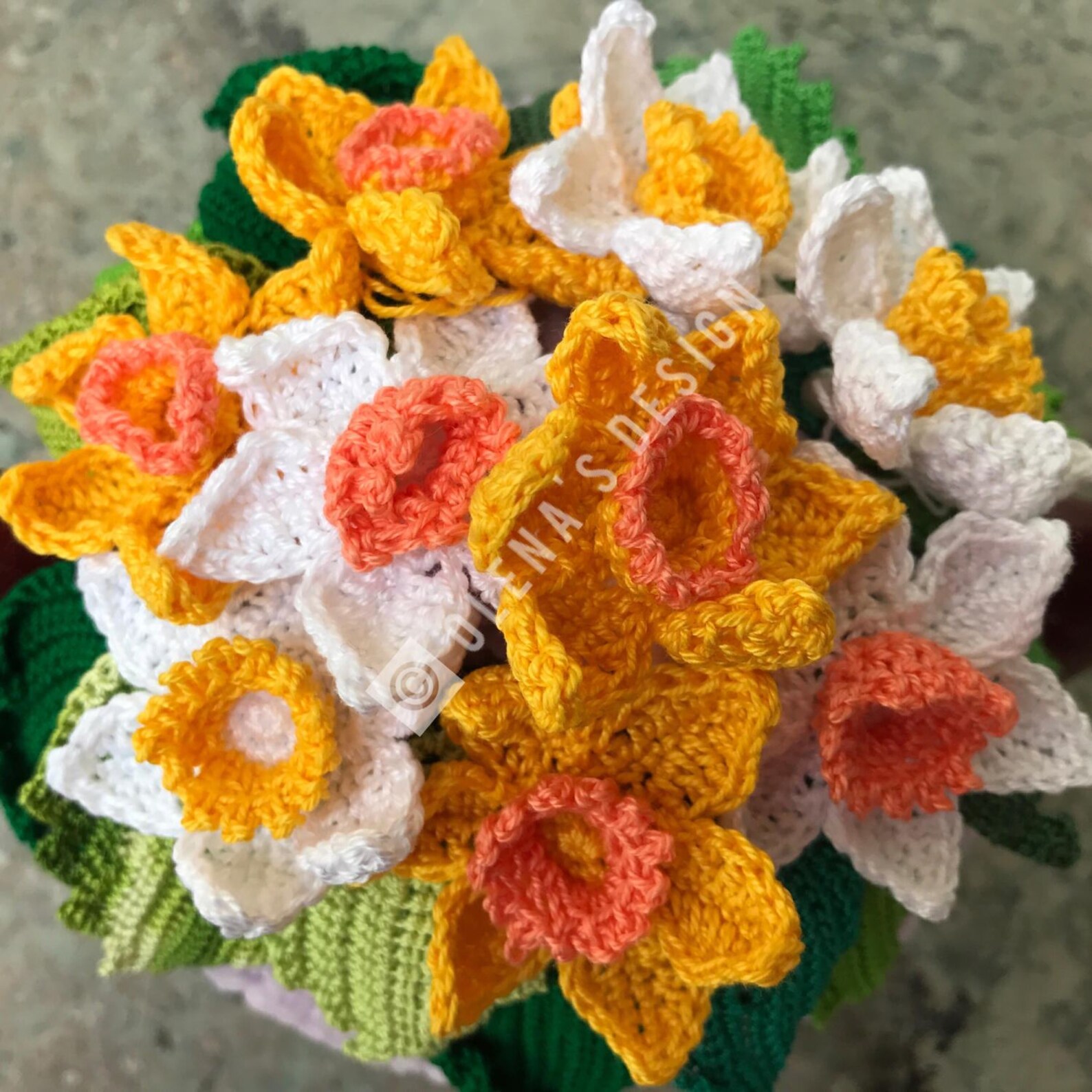 Crochet Tea Cozy Violet Tea Cover Daffodil Tea Cosy Tea Warmer Flower ...