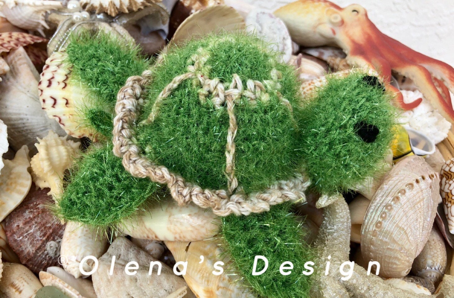 Scrubby Sparkle Sea Green Turtle Dishcloth Sponge Crochet - Etsy