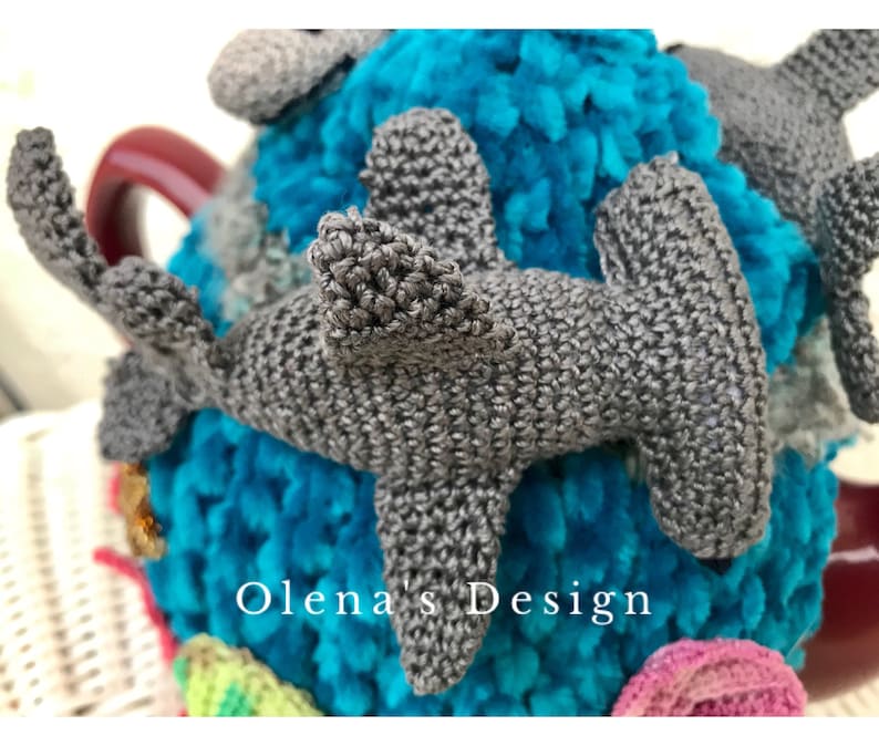 Crochet Tea Cozy Nautical Tea Cover Tea Cosy Seaside Tea | Etsy