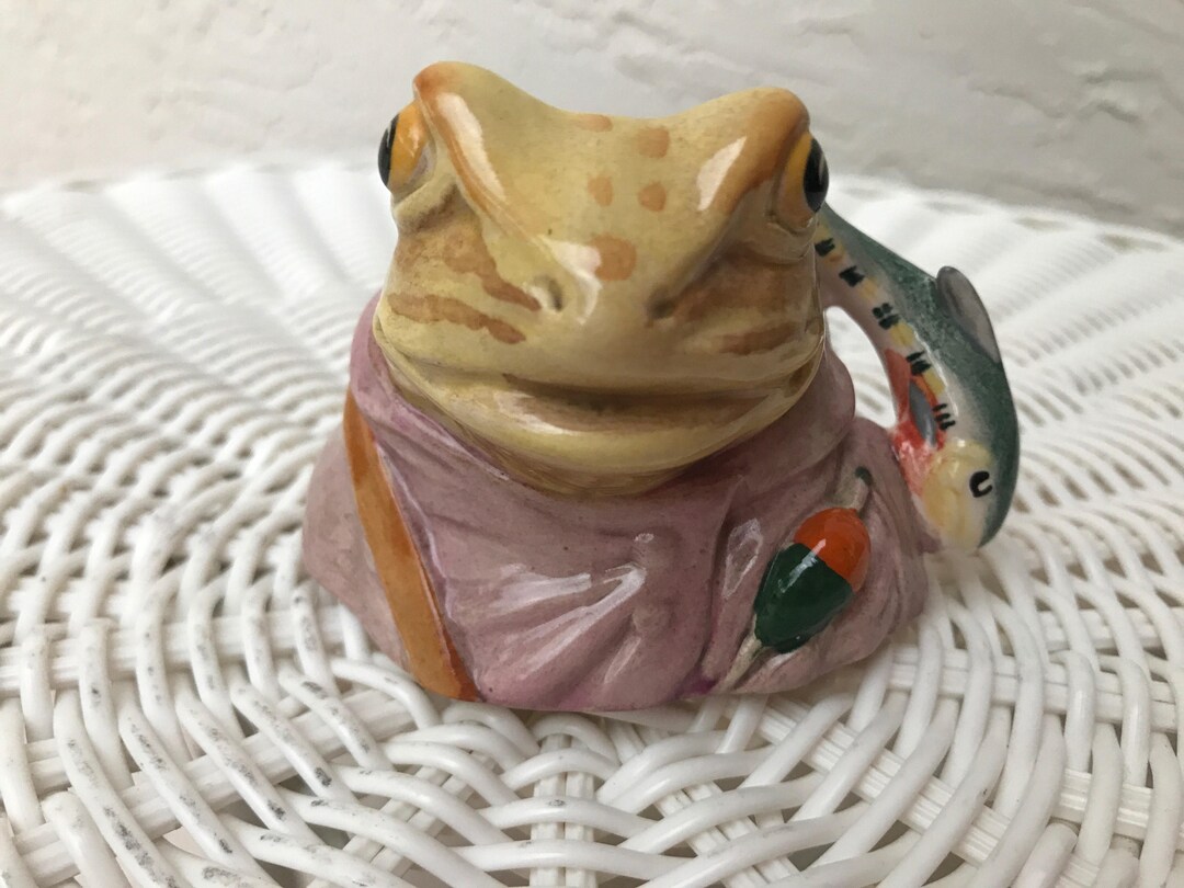 Vintage Rare John Beswick Beatrix Potter Royal Doulton Jeremy Fisher ...