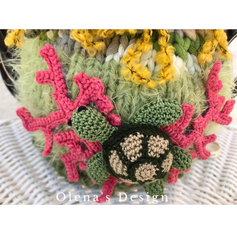 Crochet Tea Cozy Nautical Tea Cover Tea Cosy Seaside Tea - Etsy