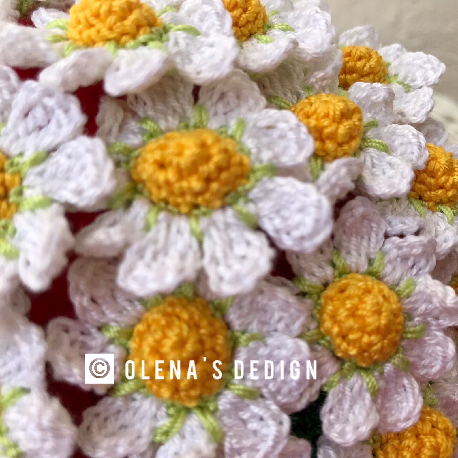 Crochet Tea Cozy Red Tea Cover Daisy Tea Cosy Tea Warmer White - Etsy