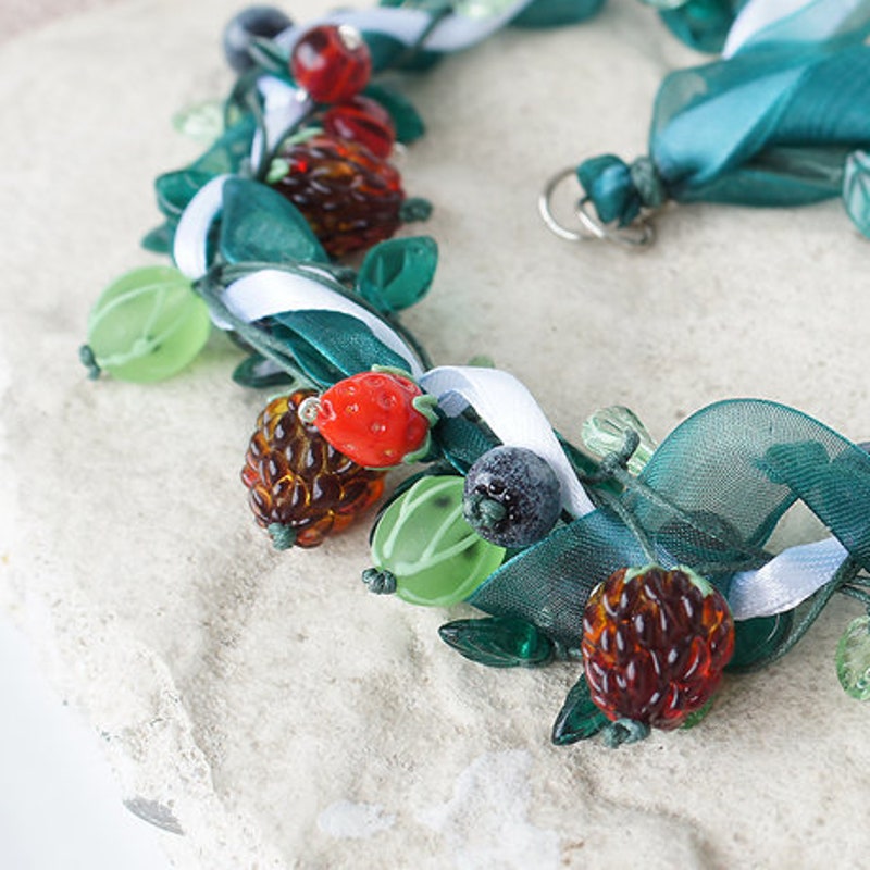 Glass Berries - Etsy