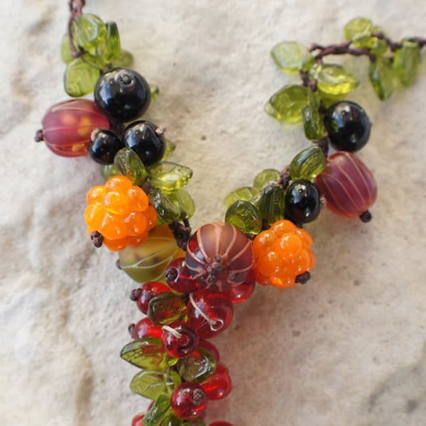 Glass Berries - Etsy