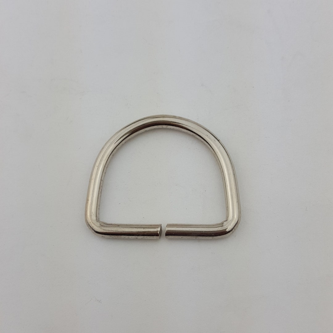 Silver D-rings pack of 3 - Etsy