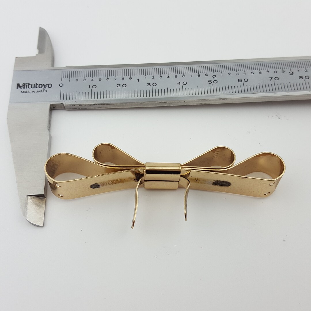 Decorative Gold Metal Bow - Etsy UK