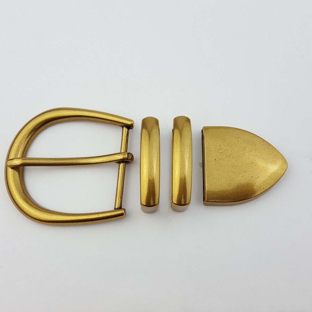 Classic Buckle, Loops and Tip Set - Etsy