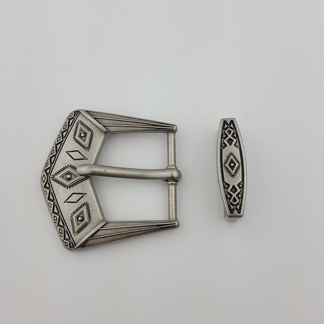 Western-inspired Buckle Loop Set for 1 & 1/8 Belt - Etsy