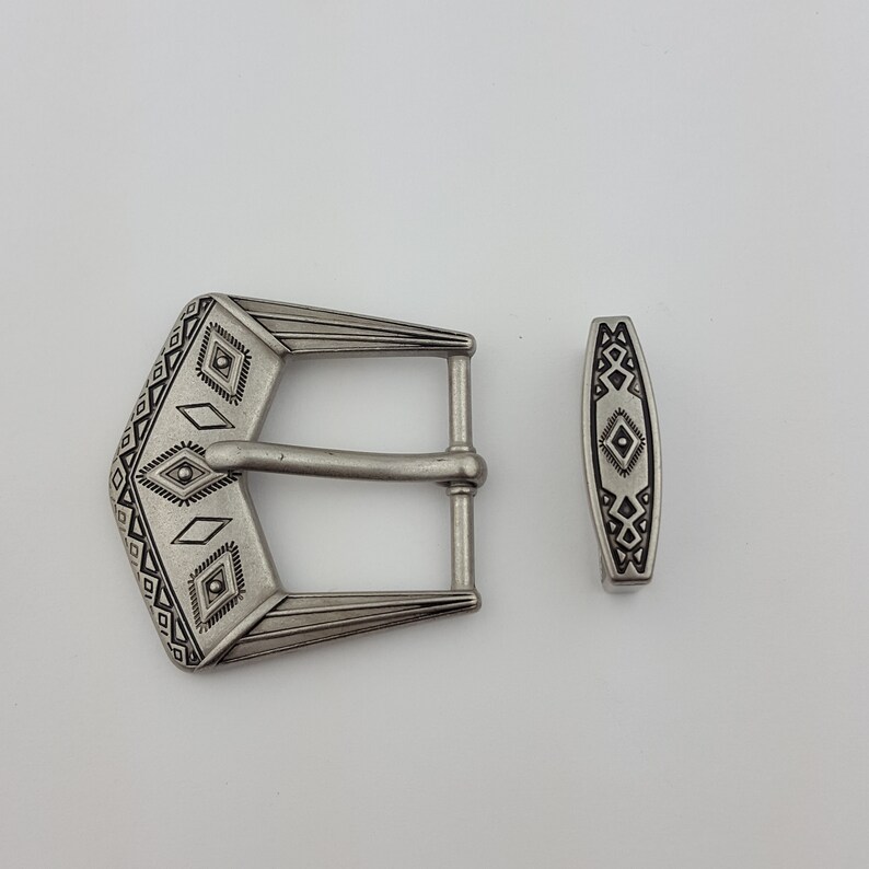 Western-inspired Buckle Loop Set for 1 & 1/8 Belt - Etsy