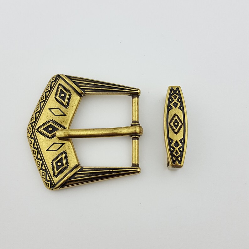 Western-inspired Buckle Loop Set for 1 & 1/8 Belt - Etsy