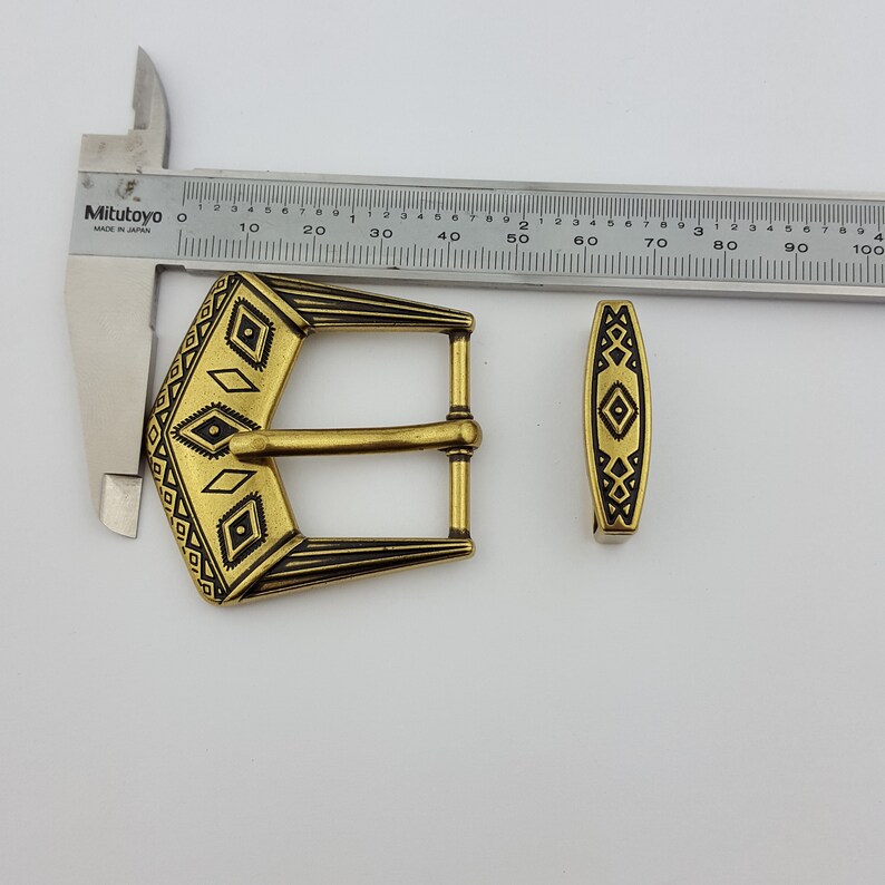 Western-inspired Buckle Loop Set for 1 & 1/8 Belt - Etsy