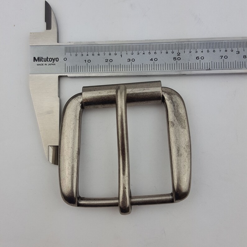 Pack of 2 Pieces of Casted Light Antique Silver Buckle With | Etsy