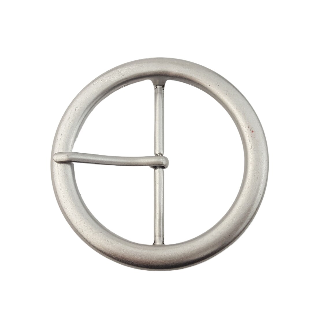 Wide Round Shape Belt Buckle - Etsy