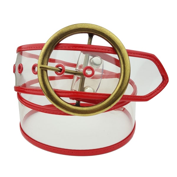 Transparent Wide Belt - Etsy