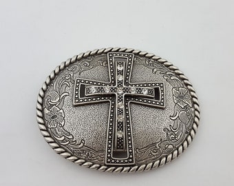 Trendy Western Oval Silver/gold Belt Buckle - Etsy