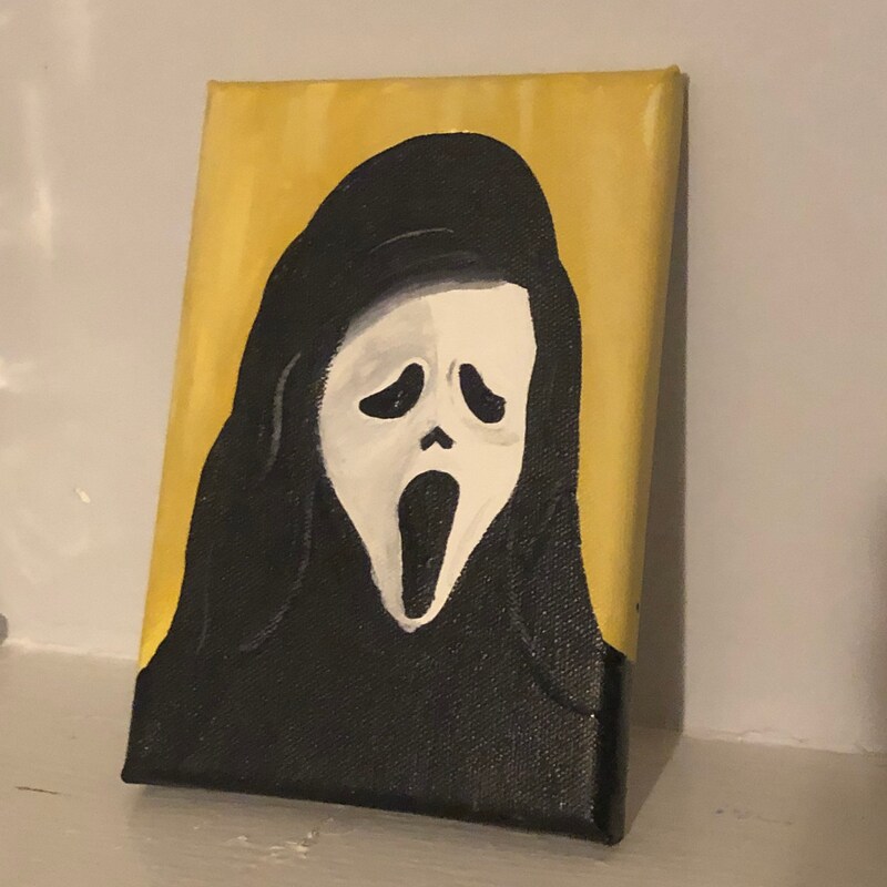 Ghostface Painting - Etsy