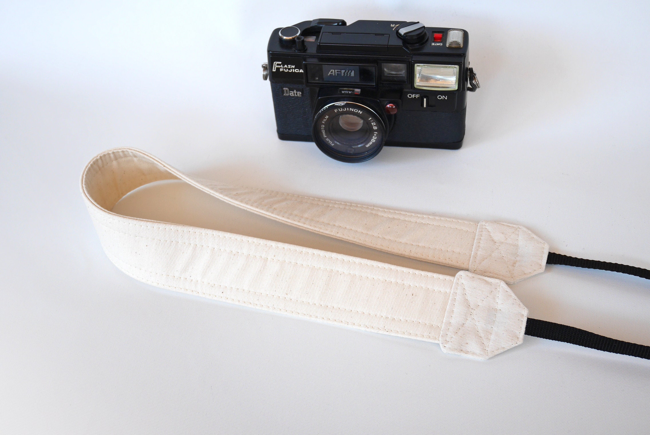 Plain White Camera Strap Wedding DSLR Camera Strap Solid - Etsy Australia