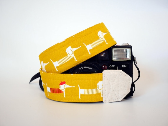 Dachshund camera strap SLR DSLR camera strap dog camera | Etsy