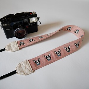 French Bull Dog Camera Strap, SLR DSLR Camera Strap, Dog Camera Strap ...