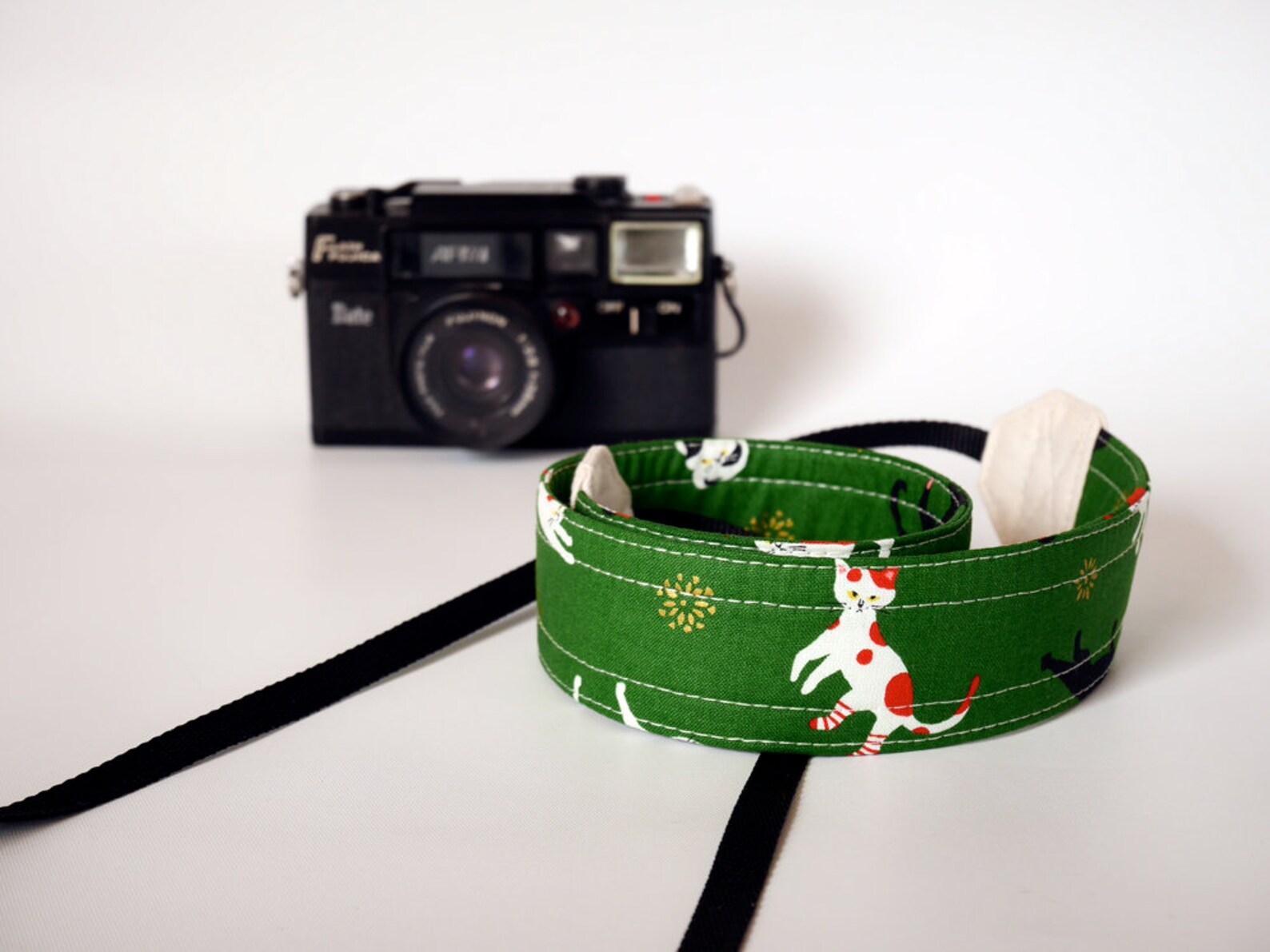 DSLR Camera Strap Cat, Camera Neck Strap, Cute Camera Strap, Cat Lady's ...